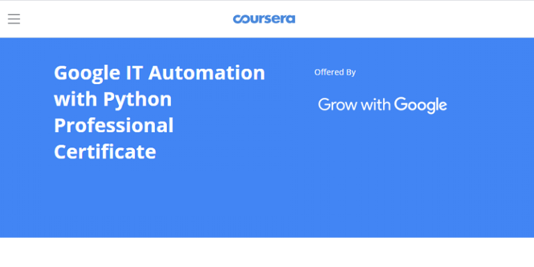 Google เปิดคอร์สออนไลน์ Google IT Automation with Python บน Coursera ...